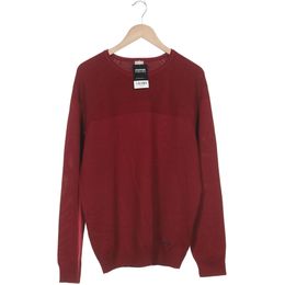 Bugatti Herren Pullover, bordeaux, Gr. 54