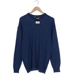 Carlo Colucci Herren Pullover, blau, Gr. 54