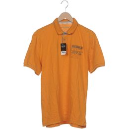 Napapijri Herren Poloshirt, orange, Gr. 54