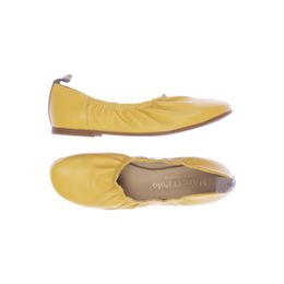 Marc O'Polo Marc O Polo Damen Ballerinas, gelb, Gr. 40