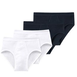 Schiesser Slip Herren Größe XXL dunkelblau / weiß