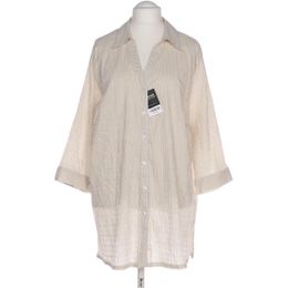 Ulla Popken Damen Bluse, beige, Gr. 54