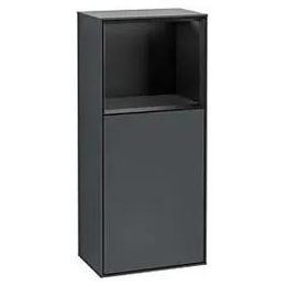 Villeroy & Boch Villeroy und Boch Finion Seitenschrank G520PDHG 41,8cm, links, Ladestation, Emotion, Regal Black Matt Lacquer, Midnight Blue Matt Lacquer