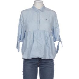 Tommy Jeans Damen Bluse, blau, Gr. 36