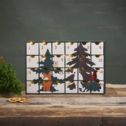 STAR TRADING LED-Adventskalender Forest Friends