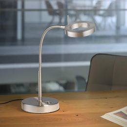 Paul Neuhaus LED-Tischleuchte Hensko mit Flexarm, Touchdimmer