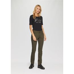 s.Oliver - Jeans Betsy / Slim Fit / Mid Rise / Slim Leg, Damen, Grün, Größe 46/32