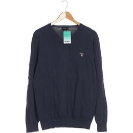 Gant Herren Pullover, blau, Gr. 54