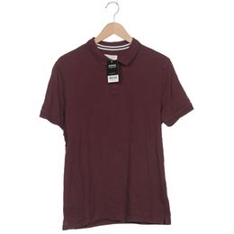 Pier One Herren Poloshirt, bordeaux, Gr. 52