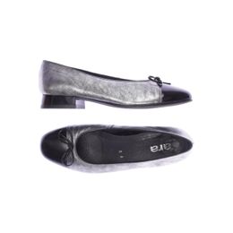 Ara Damen Ballerinas, silber, Gr. 6