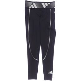 Adidas Damen Stoffhose, schwarz, Gr. 0