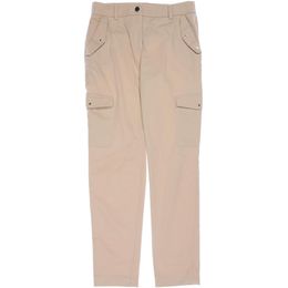 comma, Comma Damen Stoffhose, beige, Gr. 34