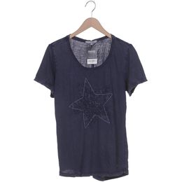 Cecil Damen T-Shirt, blau, Gr. 42