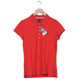 Tommy Hilfiger Damen Poloshirt, rot, Gr. 42