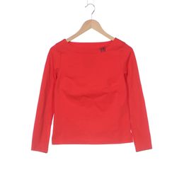 Alba Moda Damen Langarmshirt, rot, Gr. 34