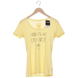 BOSS Orange Damen T-Shirt, gelb, Gr. 38