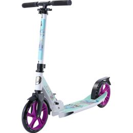 STAR-SCOOTER Cityroller, B:33cm L:95cm, blau, Roller, mit abgesenktem Trittbrett