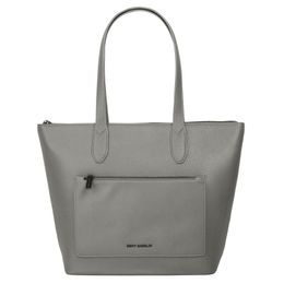 Betty Barclay Damen Shopper, grau, Kunstfaser, leicht glänzend, unifarben, Taschen