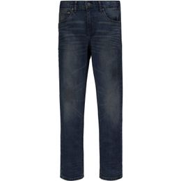 Skinny-fit-Jeans LEVI'S KIDS "LVB-510 SKINNY FIT JEANS" Gr. 16/176, N-Gr, blau (mixed tape) Jungen Jeans for BOYS