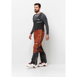 Skihose Jack Wolfskin "ALPSPITZE AIR PANTS M" Gr. S (48), Normalgrößen, rosa (carmine) Herren Hosen