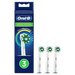 3 Oral-B CrossAction Zahnbürstenaufsätze