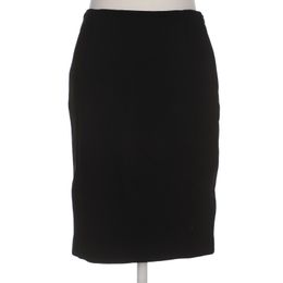 Massimo Dutti Damen Rock, schwarz, Gr. 38