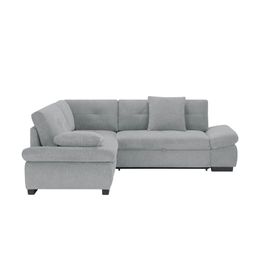 bobb Ecksofa Lindsay ¦ grau ¦ Maße (cm): B: 225 H: 91 T: 255