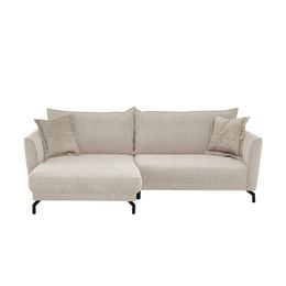 bobb Ecksofa Yolanda ¦ beige ¦ Maße (cm): B: 257 H: 94 T: 174