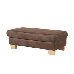 Mein Sofa bold XXL - Hocker Beata ¦ braun ¦ Maße (cm): B: 130 H: 45