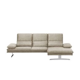 W.Schillig Ecksofa 16777 Broadway ¦ beige ¦ Maße (cm): B: 291 H: 94