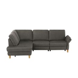 Max Schelling Ecksofa Maximum Plus ¦ grau ¦ Maße (cm): B: 278 H: 89