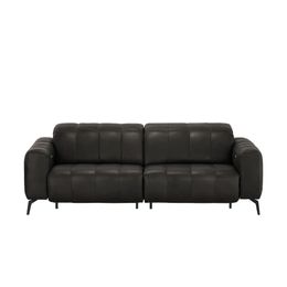 Natuzzi Editions Ledersofa mit Kopfteilverstellung Portento ¦ braun ¦