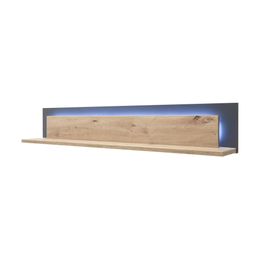 U.N.O uno Wandboard Marian ¦ holzfarben ¦ Maße (cm): B: 139 H: 24 T: 20