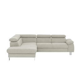 U.N.O uno Ecksofa Micky ¦ creme ¦ Maße (cm): B: 207 H: 72 T: 249