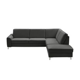 meinSofa Ecksofa Lea ¦ schwarz ¦ Maße (cm): B: 271 H: 92 T: 235