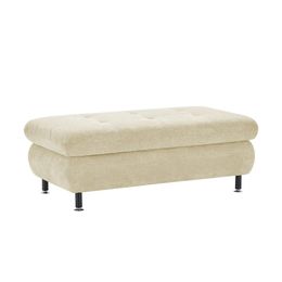 Lounge Collection XXL-Hocker Sally ¦ beige ¦ Maße (cm): B: 129 H: 47