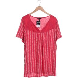 Ulla Popken Damen T-Shirt, pink, Gr. 50