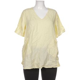 Ulla Popken Damen Bluse, gelb, Gr. 42