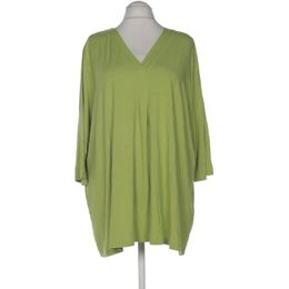 Selection by Ulla Popken Damen Langarmshirt, grün, Gr. 54