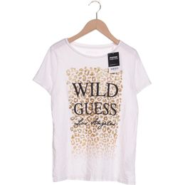 Guess Damen T-Shirt, weiß, Gr. 36