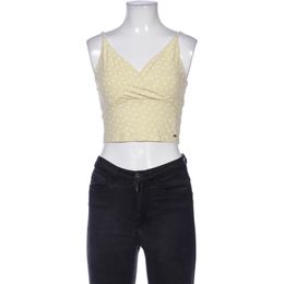 Hollister Damen Top, gelb, Gr. 38