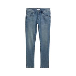 Tom Tailor Herren Troy Slim Jeans, blau, Uni, Gr. 32/36