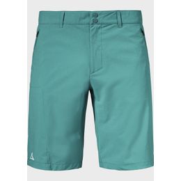 Schöffel Bermudas SCHÖFFEL "Shorts Hestad M" Gr. 52, Normalgrößen, grün (6755, grün) Herren Hosen