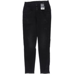 Tredy Damen Jeans, schwarz, Gr. 26