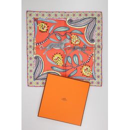 Hermès Hermes Damen Schal, orange, Gr.