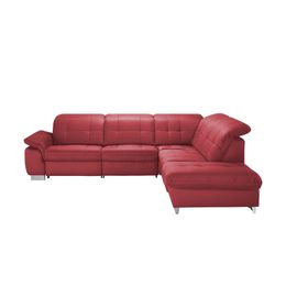 Lounge Collection Ecksofa Inka ¦ rot ¦ Maße (cm): B: 295 H: 85 T: 24