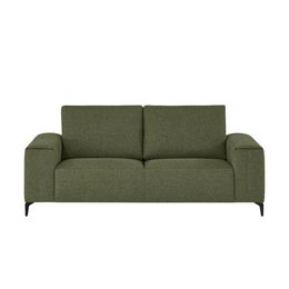 Smart Sofa Gabriela ¦ grün ¦ Maße (cm): B: 202 H: 90 T: 91