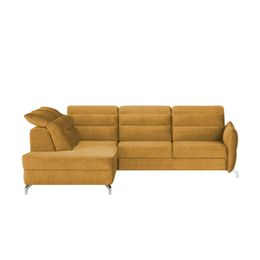 switch Ecksofa Montale ¦ gelb ¦ Maße (cm): B: 261 H: 108 T: 229