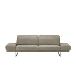 JOOP! Ledersofa Systems 8154 ¦ grau ¦ Maße (cm): B: 264 H: 79 T: 107