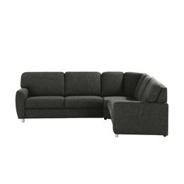 Smart Ecksofa Valencia ¦ schwarz ¦ Maße (cm): B: 270 H: 90 T: 240